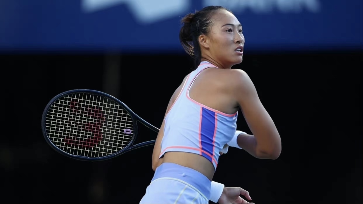 鏖战178分钟！小花郑钦文险胜前美网冠军，首进WTA1000赛八强