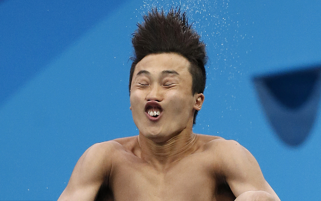 组图-奥运男子3米板表情包出炉 韩国哥们太喜感_北京时间