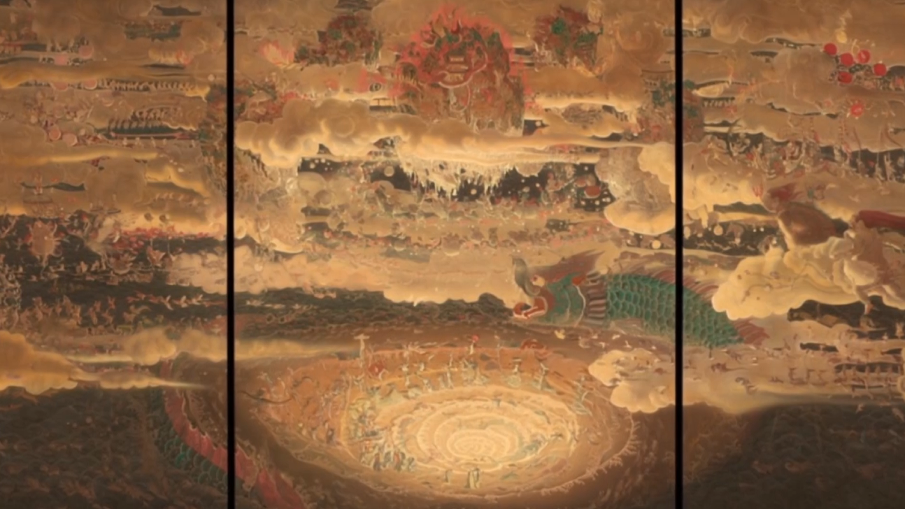 在7.5米巨画里找庄子宇宙_北京时间